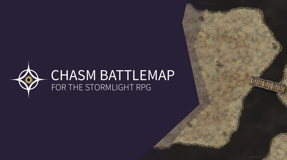 Chasm Battlemap for the Stormlight RPG